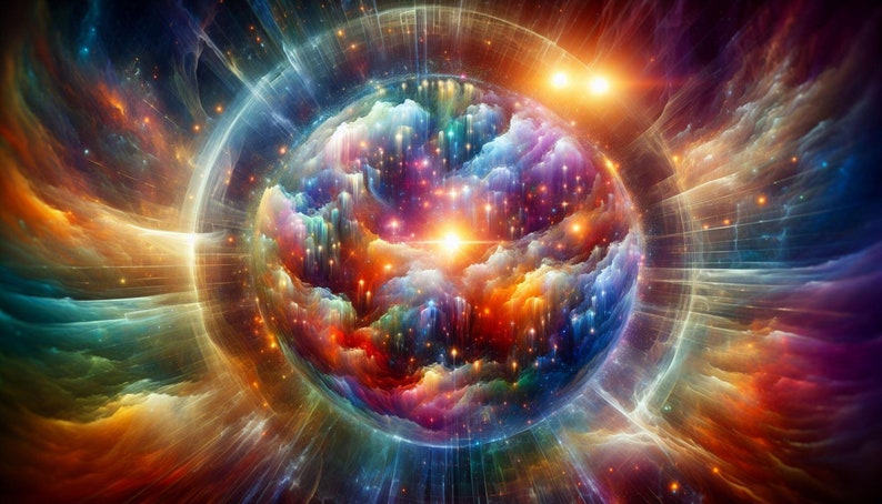 Colorful Supernova PNG Star Design PNG Sublimation Wall Art Digital ...