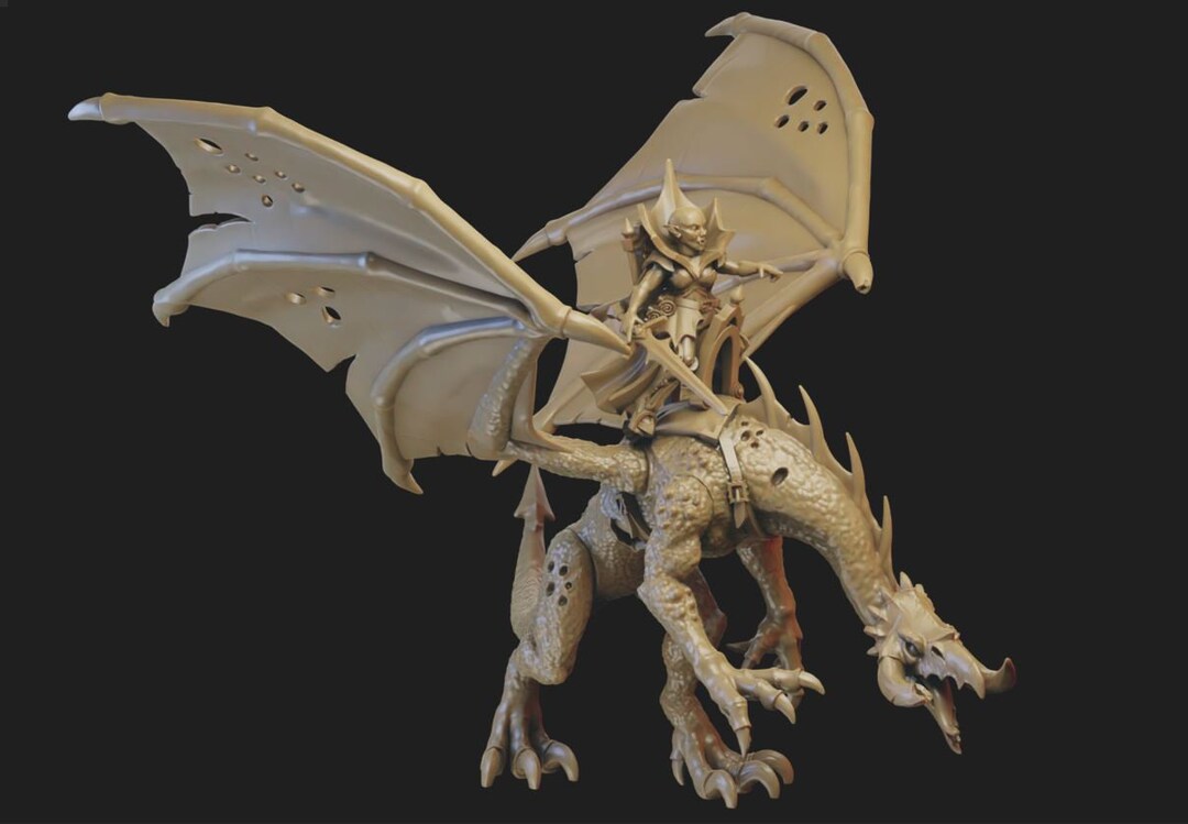 Undead Abyssal Terror - Ilhadiel Miniatures - Etsy