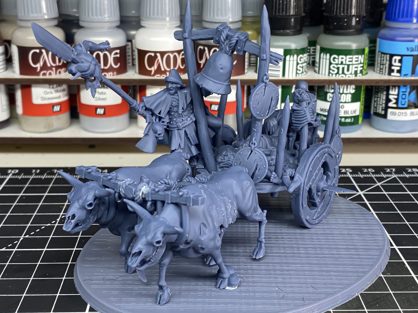 Corpse Cart - Highlands Miniatures - Etsy