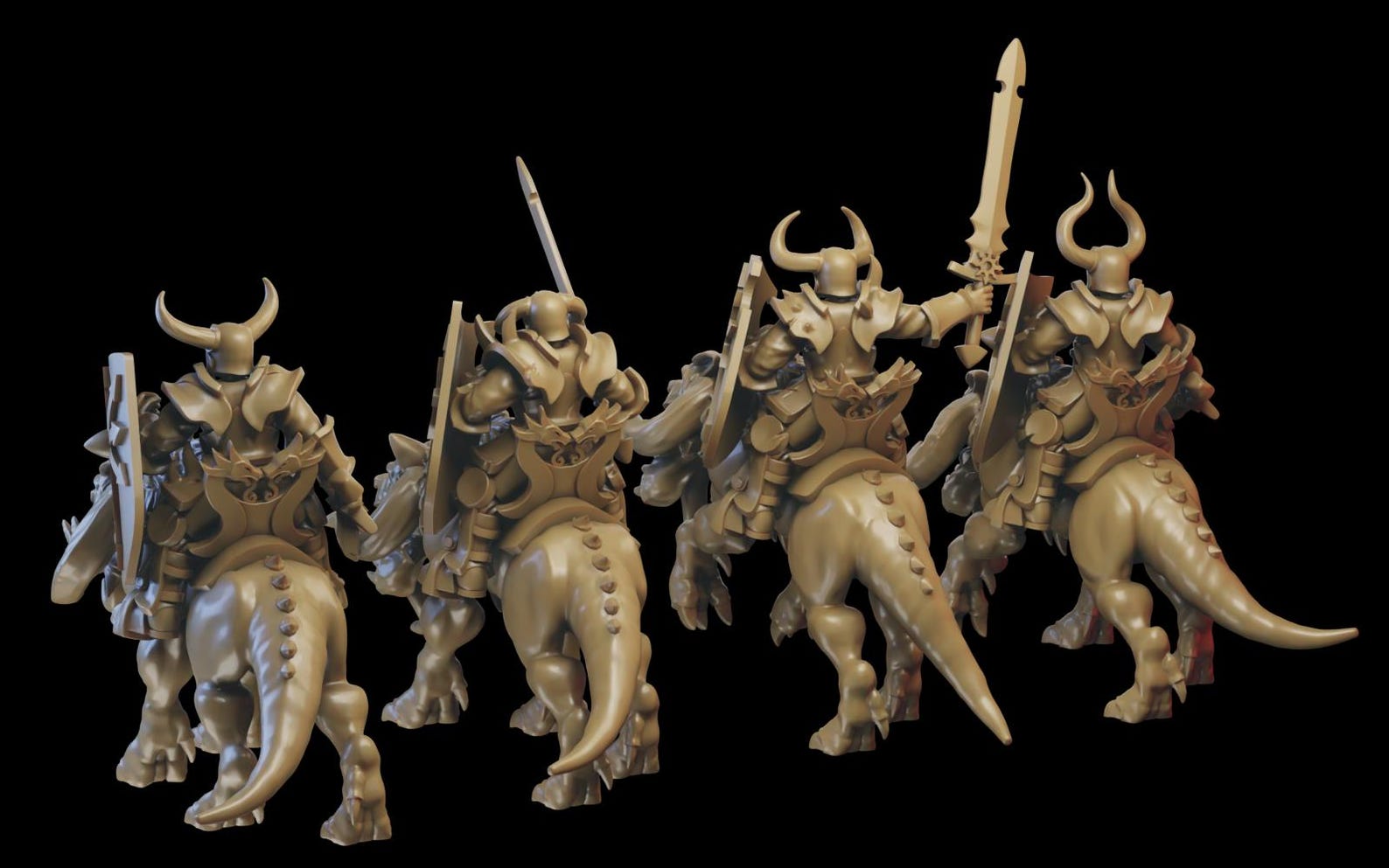 Beast Riders - Ilhadiel Miniatures - Etsy