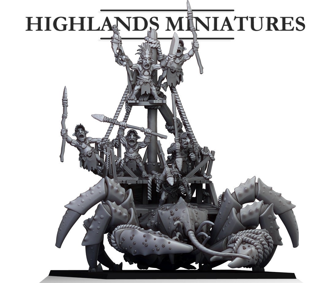 Coast Giant Crab - Highlands Miniatures - Etsy