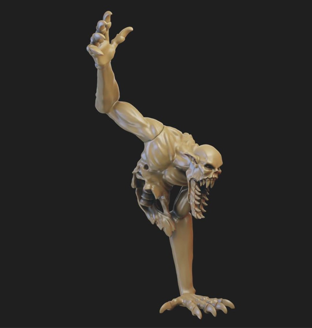 Undead Mourn Ghoul - Ilhadiel Miniatures - Etsy
