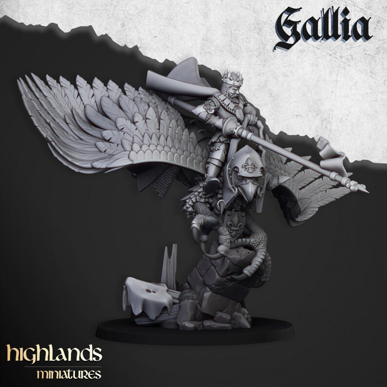 Robert the Gallia - Highlands Miniatures - Etsy