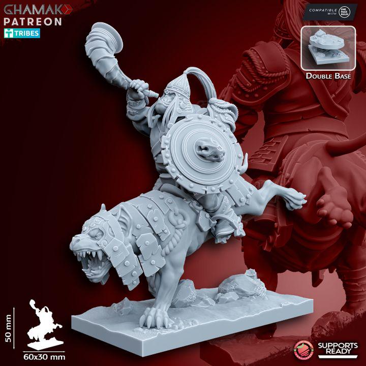Grey Orcs Warg Riders - GHAMAK - Etsy