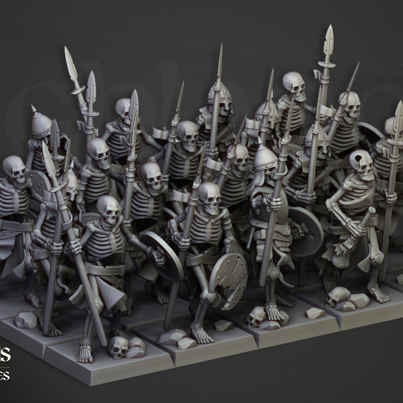 Skeleton Miniature Resin - Etsy