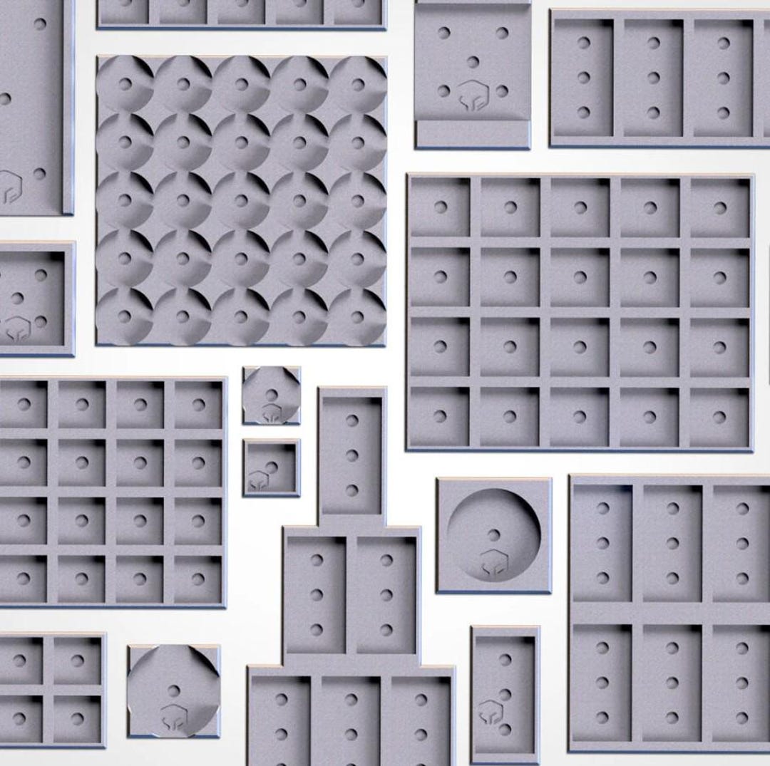 20mm to 25mm Square Adapter Movement Trays for Rank & File - Etsy