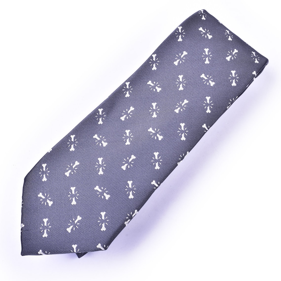 Bones Necktie Doctor Tie Grey Doctor Necktie Doctor Gift - Etsy