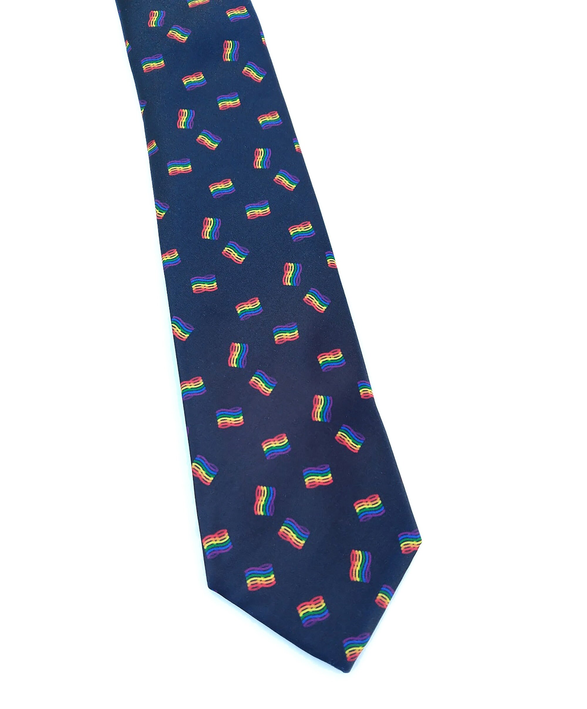 Pride Necktie LGBTQ Necktie Pride Tie Rainbow Tie | Etsy