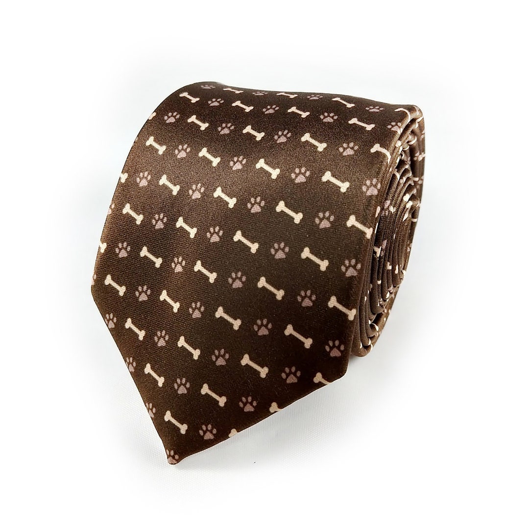 Dog Necktie - Veterinarian Necktie - Veterinarian Gift - Dog Neck Tie ...