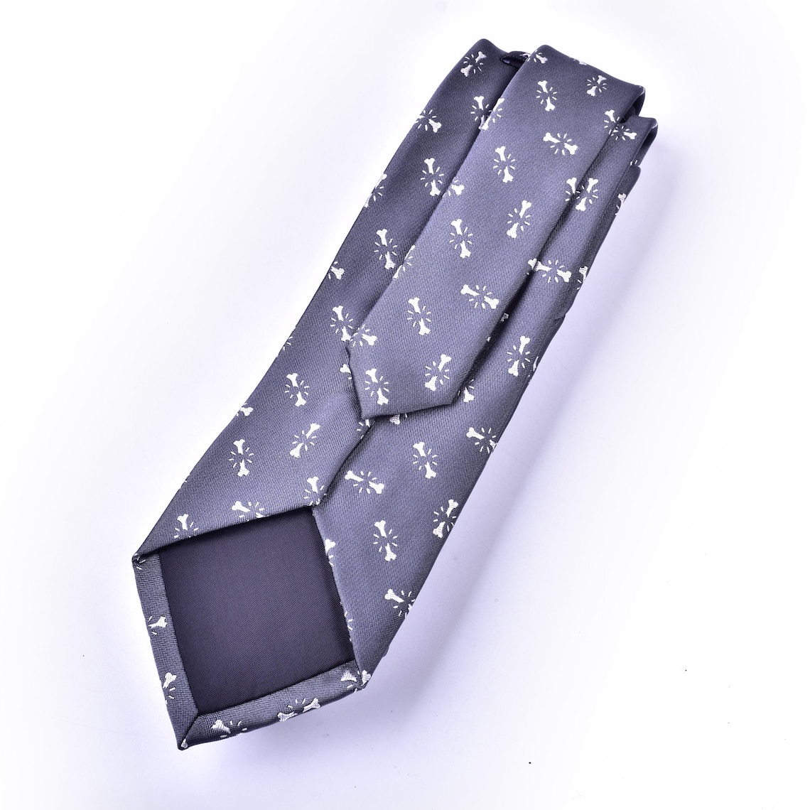 Bones Necktie Doctor Tie Grey Doctor Necktie Doctor Gift - Etsy