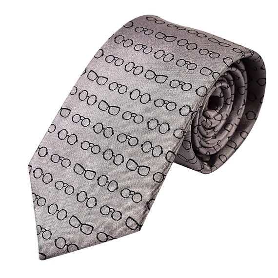 Eyeglasses Necktie Eye Doctor Tie Optometrist Gift Eye | Etsy