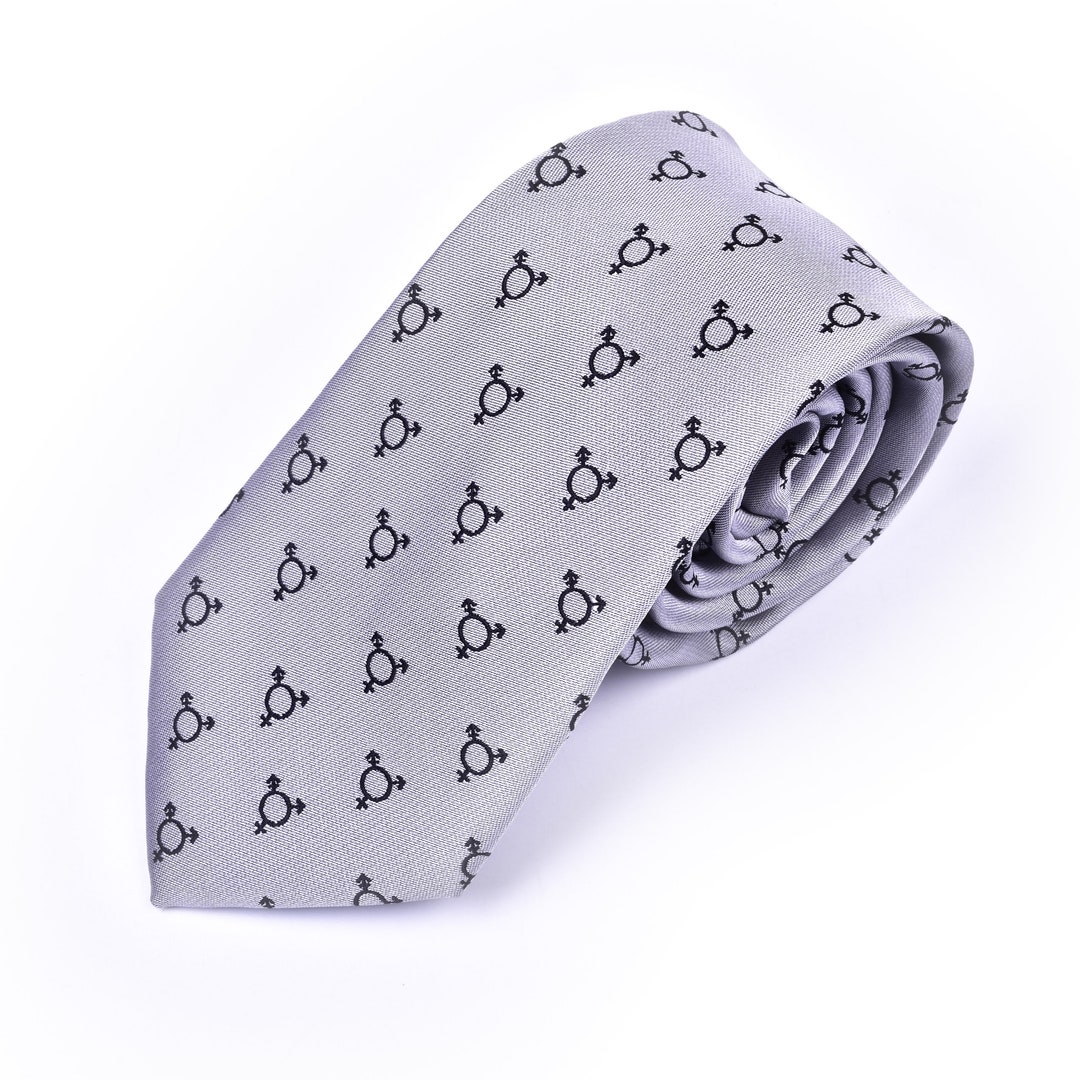 Trans Necktie - LBGTQIA Necktie, Pride Necktie, Pride Gift for Men ...