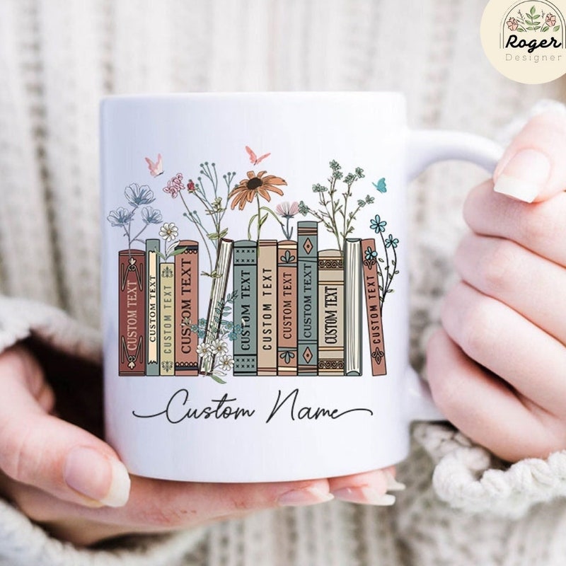 Book Mugs - Etsy