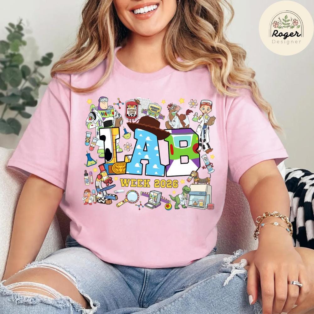 Disney Toy Story Lab Week 2026 Shirt, Buzz Lightyear Woody Lab Story ...