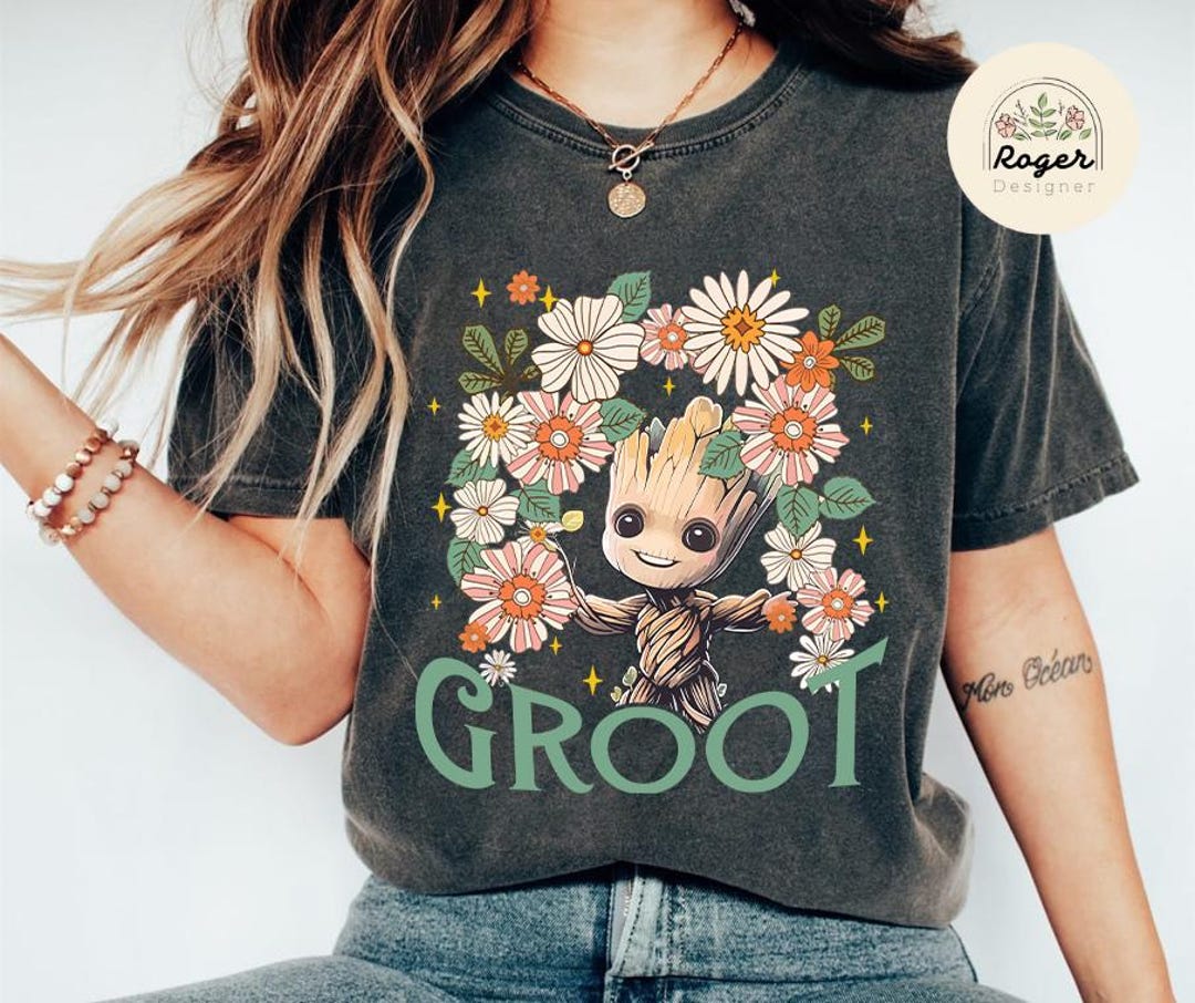 Groot Floral T-shirt, Epcot Flower and Garden Festival 2025 Shirt, Baby ...