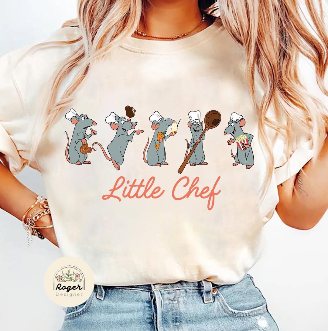 Little Chef Remy Shirt, Disney Ratatouille Paris France Shirt, Pixar ...