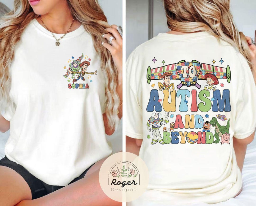 Personalized to Autism and Beyond Toy Story Shirt, Autism Awareness ...