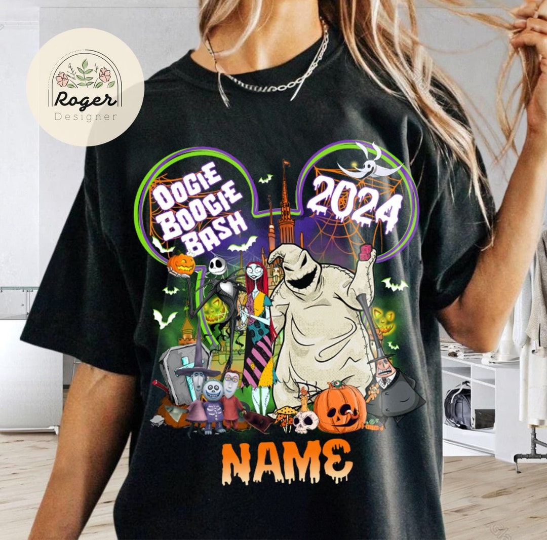 Personalized Oogie Boogie Bash 2024 Shirt, Oogie Boogie Man Jack ...