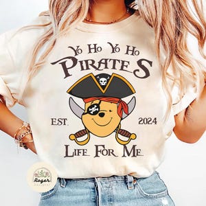 Mickey and Friends Disney Pirates Shirt, Yo Ho Yo Ho A Pirate's Life ...