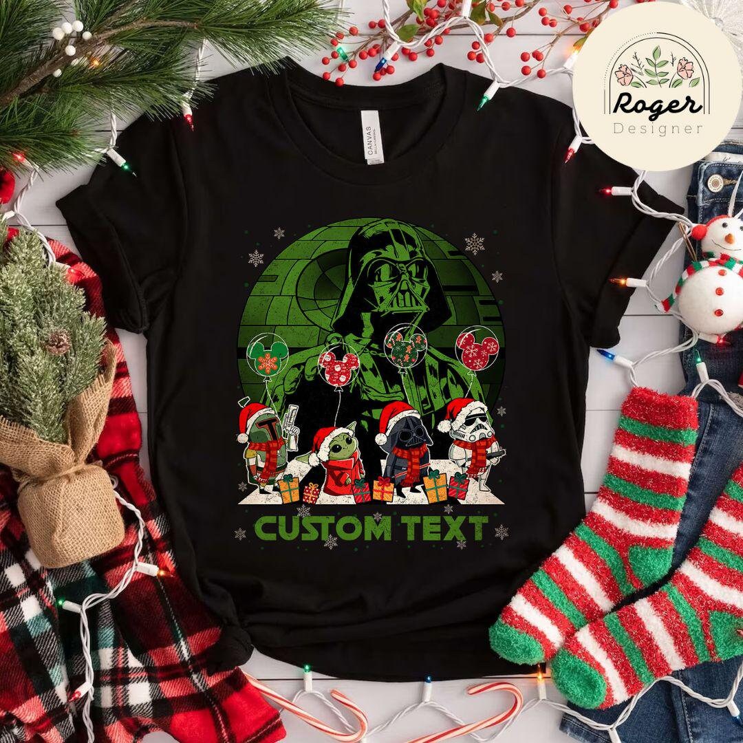 Personalized Disney Star Wars Christmas Shirt, Merry Sithmas, Merry ...