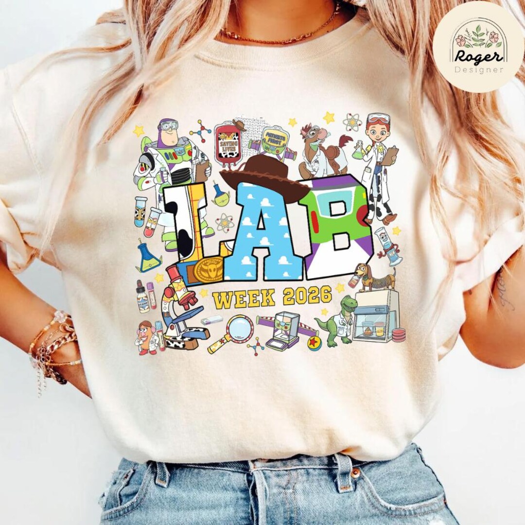 Disney Toy Story Lab Week 2026 Shirt, Buzz Lightyear Woody Lab Story ...