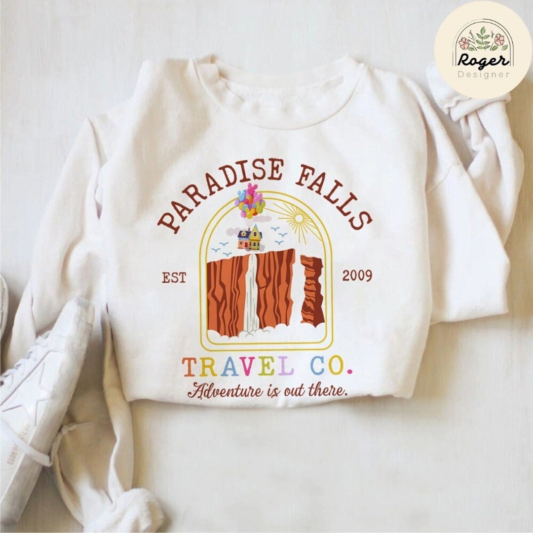 Paradise Falls Travel Co Est 2009 Adventure is Out There Disney Pixar ...