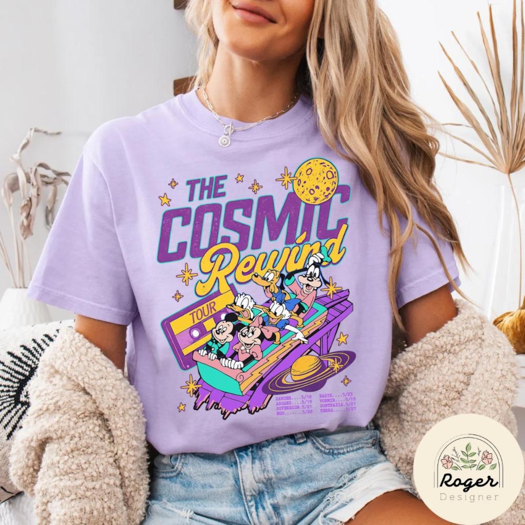 Retro 90s Mickey and Friends Disney Guardians of the Galaxy Cosmic ...