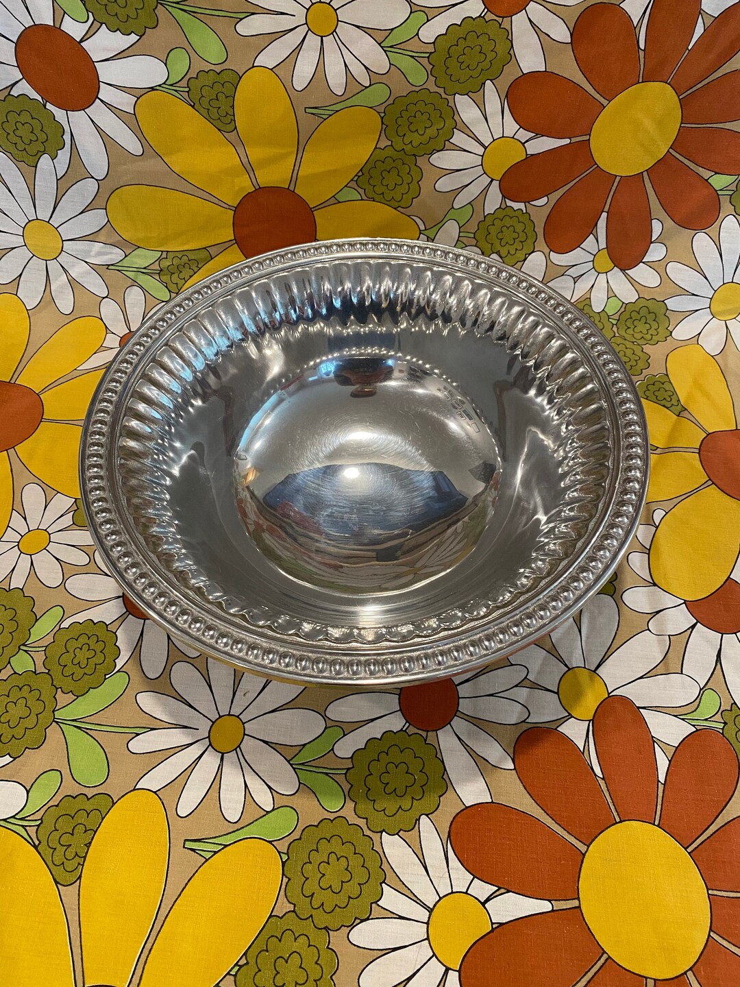 RWP the Wilton Co. Armetale Flutes and Pearls 12-inch Serving Bowl - Etsy