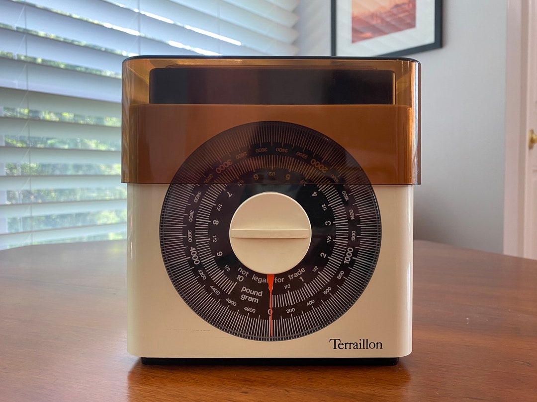 Vintage Terraillon Food Scale Made in France 5,000 Grams - Etsy