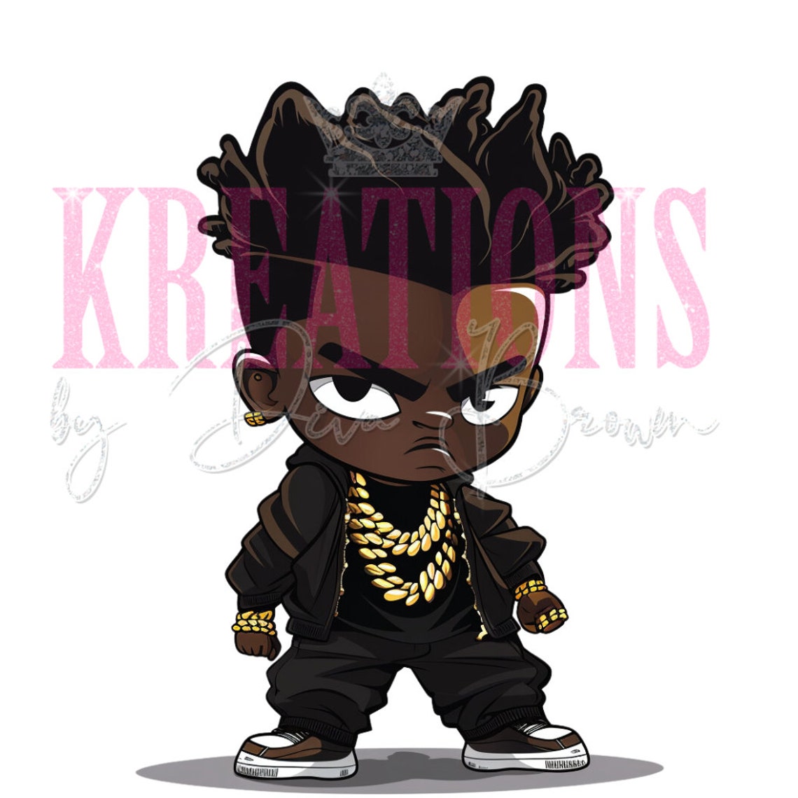 Hip Hop Inspired Cartoon Clipart Set- 4 Png - Etsy