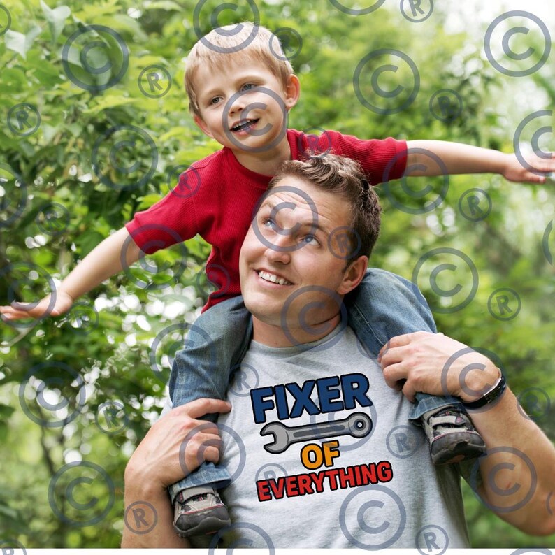 Fixer of Everything PNG: Father's Day Handyman Design (digital Download ...
