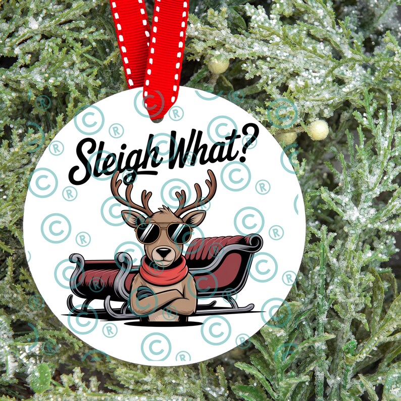 Reindeer Sleigh PNG | Funny Christmas Clipart (digital Download - Etsy