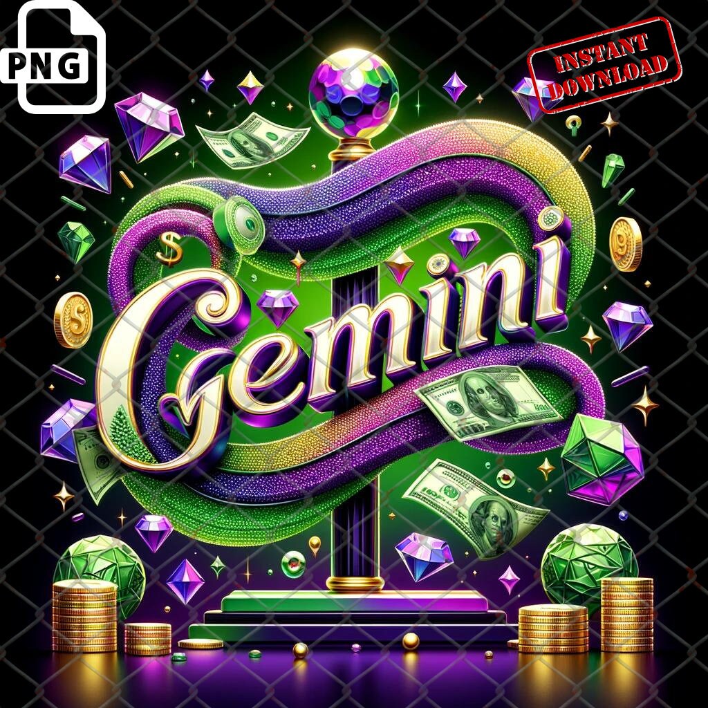 Gemini Zodiac PNG: Customizable Astrology Graphic (digital Download) - Etsy