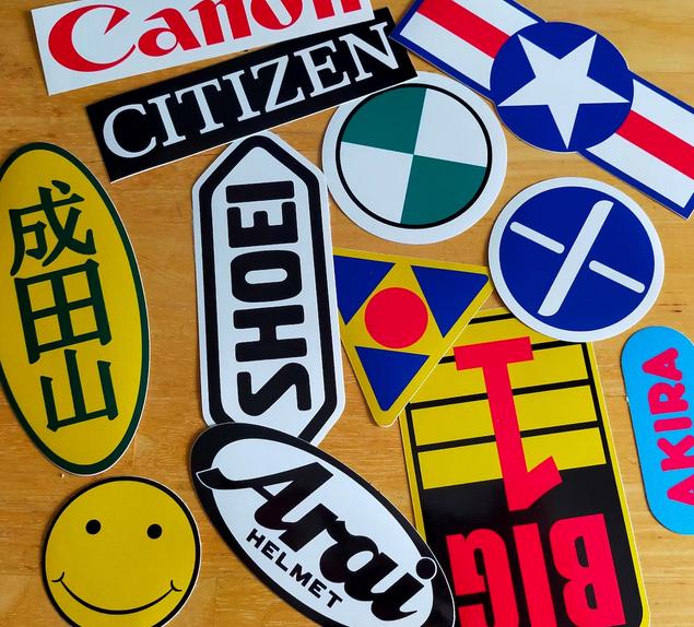 Akira Kaneda’s Bike Stickers Set (waterproof) - Etsy