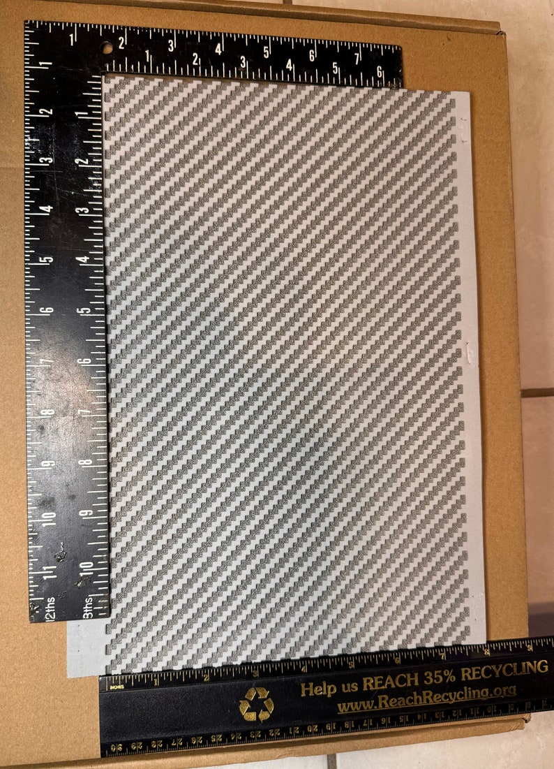 Carbon Fiber Engraving on EVA Foam - Etsy