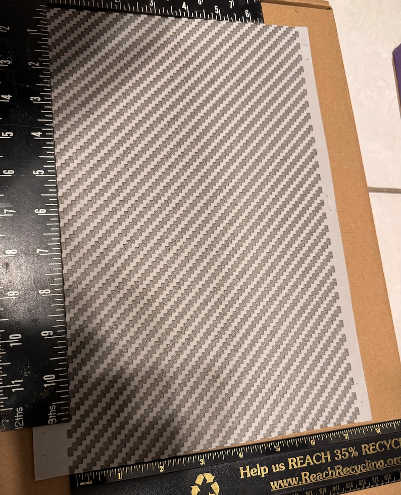 Carbon Fiber Engraving on EVA Foam - Etsy