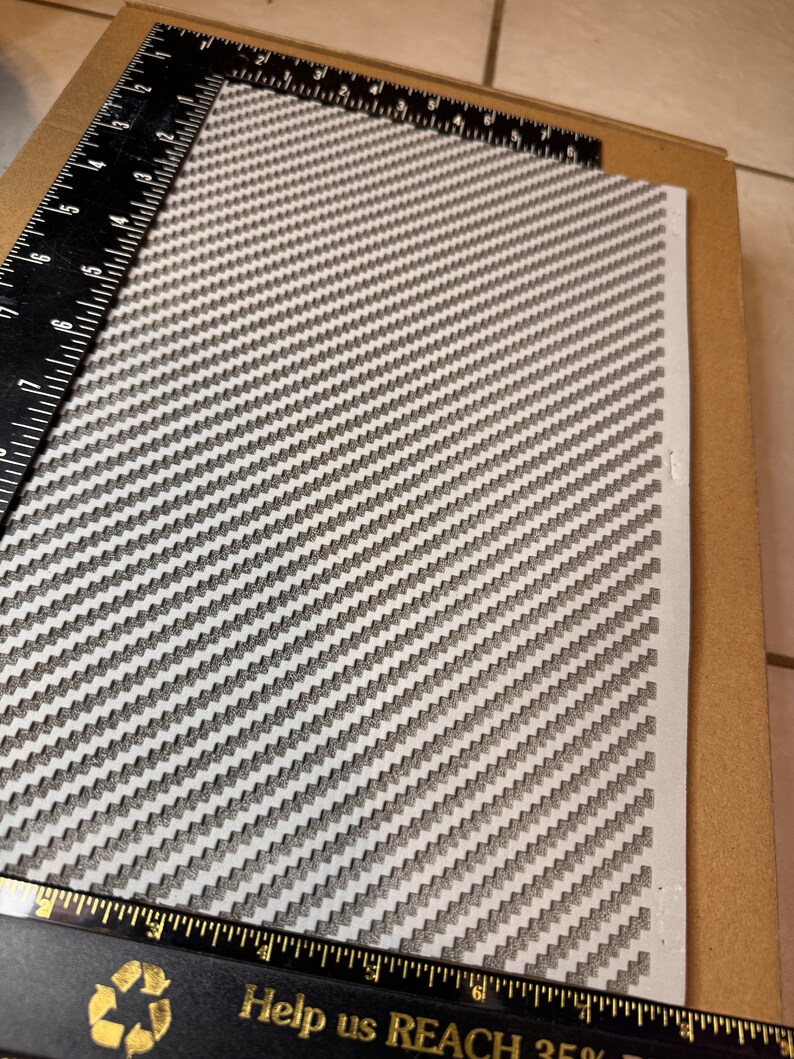 Carbon Fiber Engraving on EVA Foam - Etsy