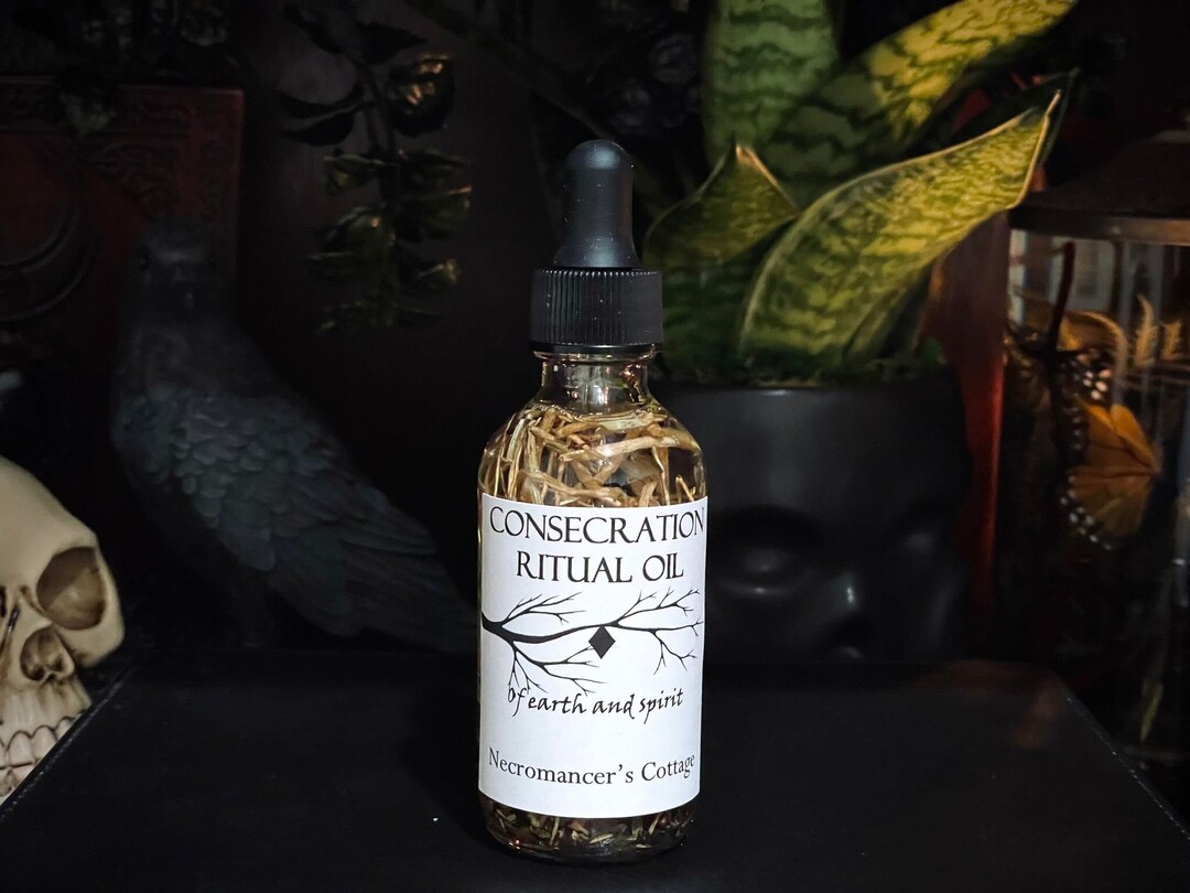 Consecration Ritual Oil - 2oz Glass Vial - Etsy