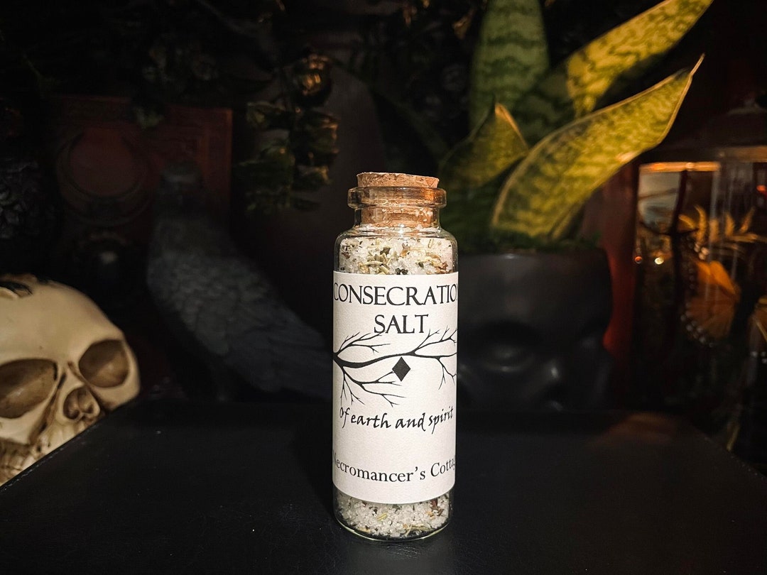 Consecration Ritual Salt - 40ml Glass Vial - Etsy
