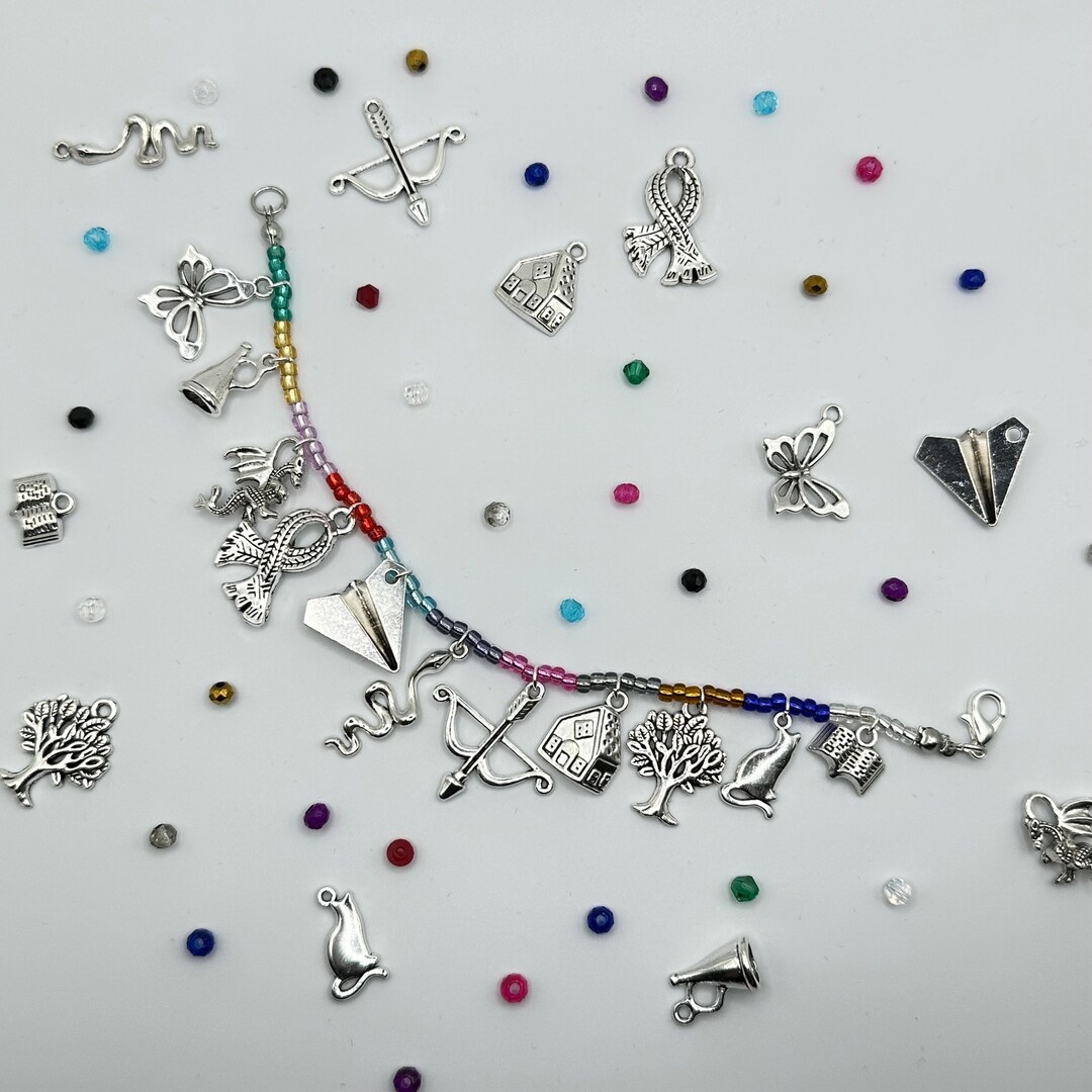 Concert and Album Inspired Cute and Pretty Charm Bracelet With Various ...