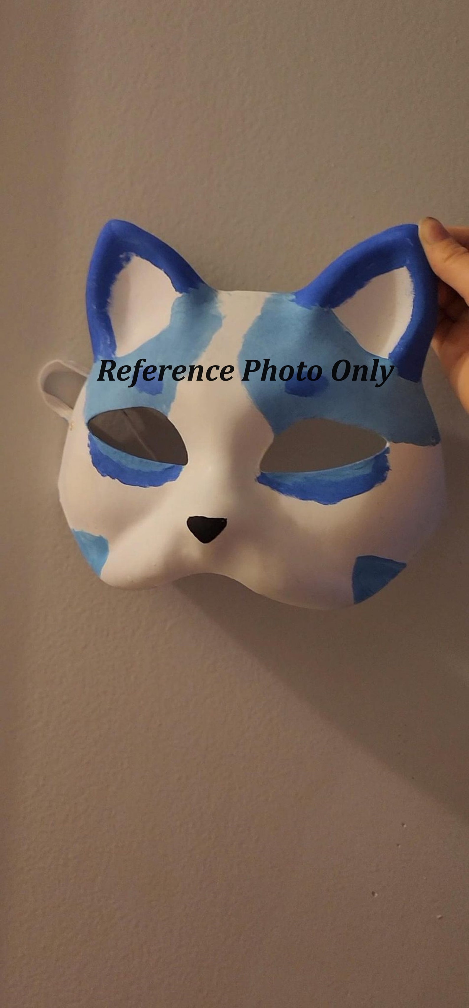 Customizable Hand Painted Cat Animal Masks Masquerade Cosplay - Etsy