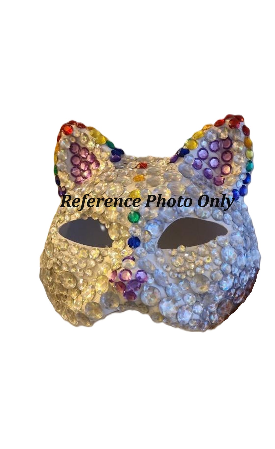 Customizable Hand Painted Cat Animal Masks Masquerade Cosplay - Etsy
