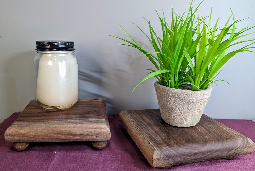 Wood Riser/wood Stand Square Set - Etsy
