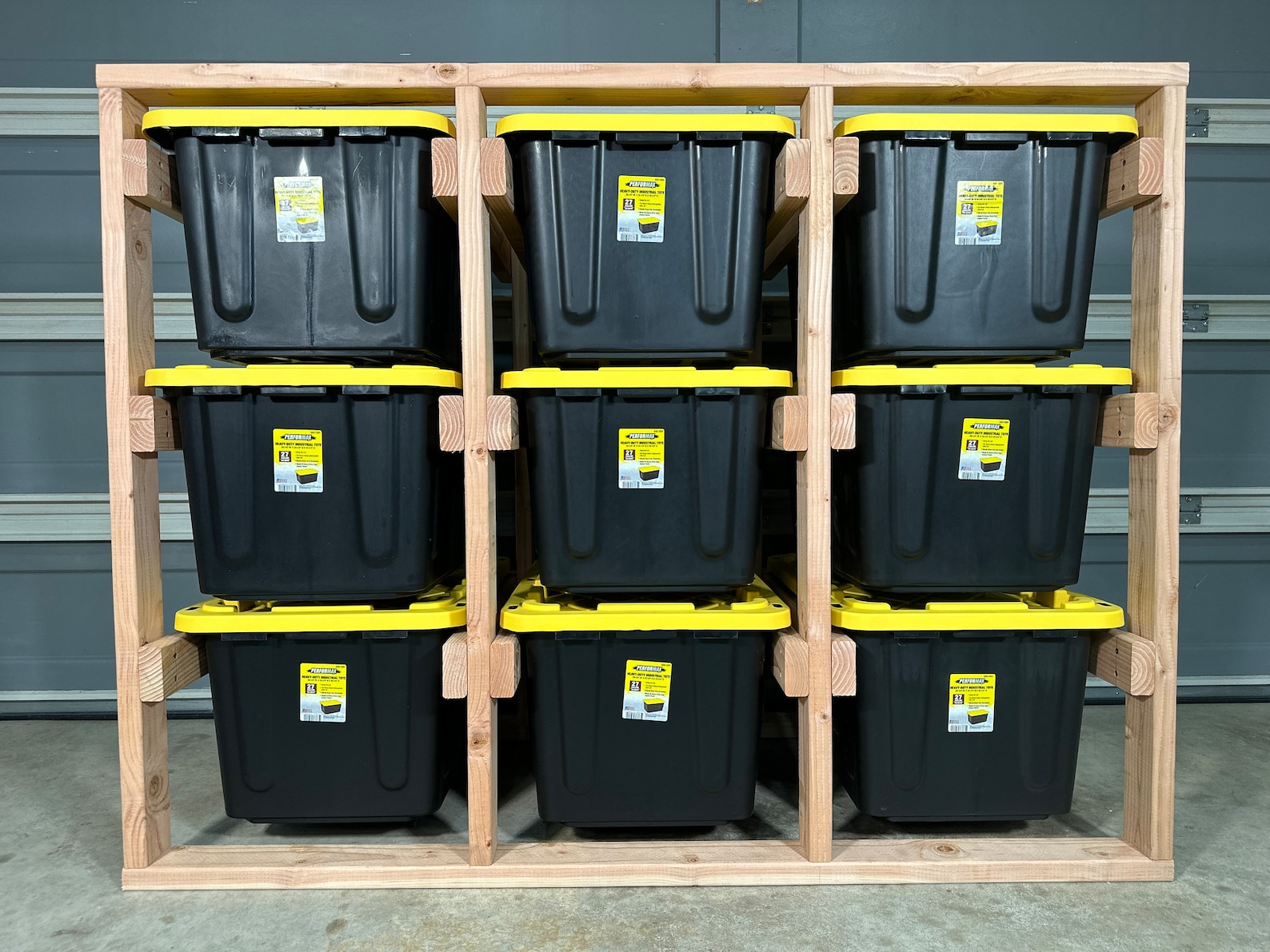 3X3 Storage Tote Organizer Lowe's - Project Source Commander - Etsy