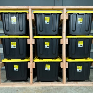 3X3 Storage Tote Organizer Lowe's - Project Source Commander - Etsy