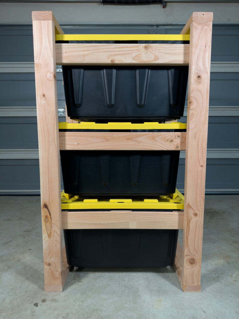 3X3 Storage Tote Organizer Lowe's - Project Source Commander - Etsy