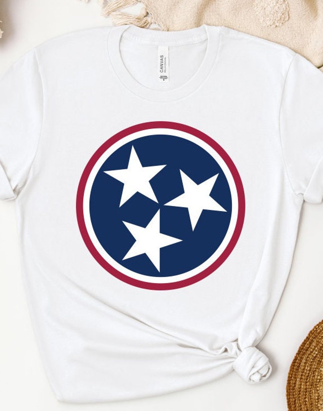 Tennessee Tri-star Red White Blue HTV, Tri-star HTV , 4th of July Htv ...