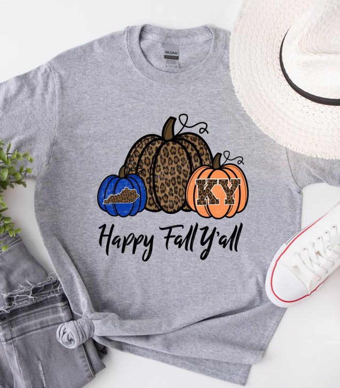 Kentucky Happy Fall Yall Pumpkin Trio Htv, Cheeta Pumpkins HTV ...