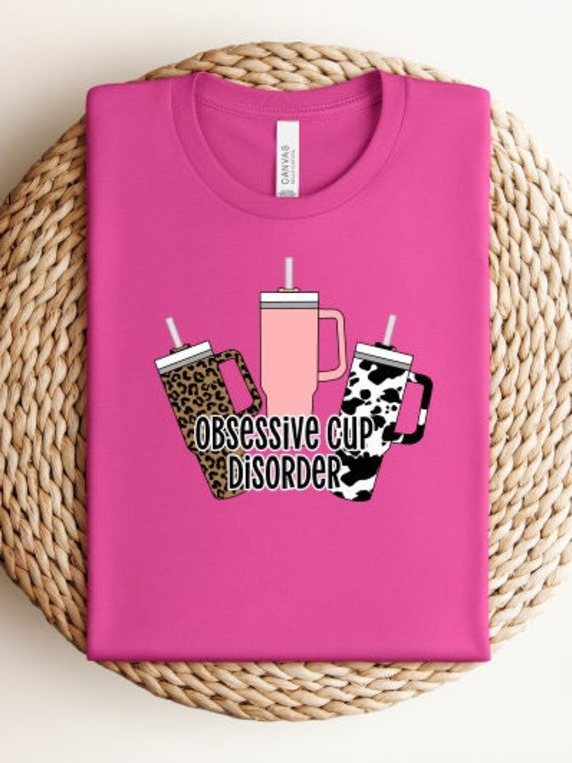 Obsessive Cup Disorder Htv, Stanley Cup HTV Htv , Htv Transfer, DIY ...