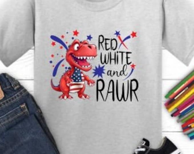 4th of July Heat Transfer Vinyl, Red White Striped Pattern HTV, 1 Sheet ...